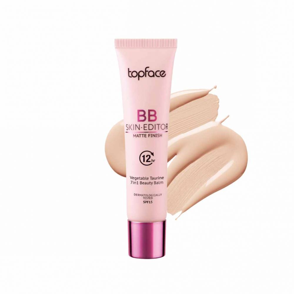 Topface matující BB krém Skin Editor 7v1, 30ml | RIANO