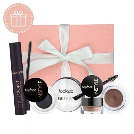 Topface dárková sada pro dokonalé obočí a oči | RIANO